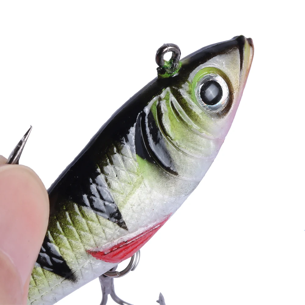 Goture 10.8g 3d Lifelike Trout Soft T-tailed Fishing Lure Silicone ...