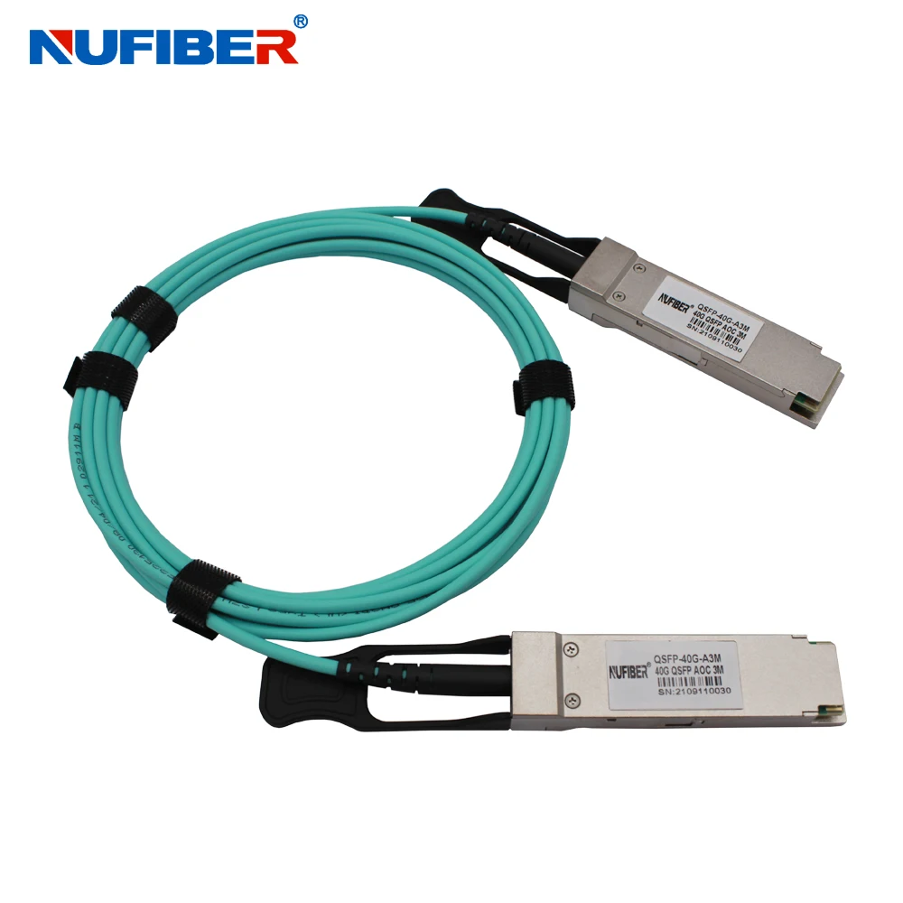 Oem Optical Aoc Cable 40g Qsfp+ Active Optical Cable 40g Qsfp+ To Qsfp+ Fiber Cable - Buy Qsfp+ ...