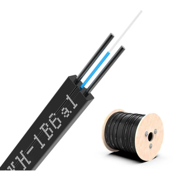 2 Core Fiber Optic Cable Fibra Optica Ftth Bow-type Optical Fiber Cable ...