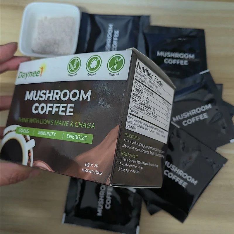 Oem Mushroom Coffee Private Label For U Betula Platyphylla Extract ...