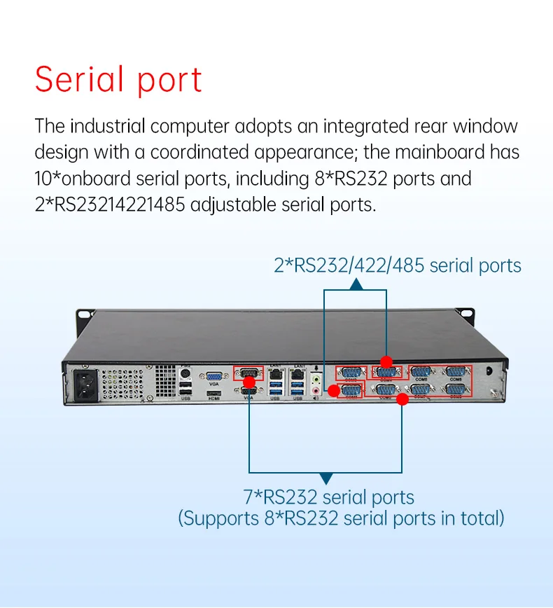 Sinsmart H81 Chipset Rackmount Desktop Industrial Computer Support ...
