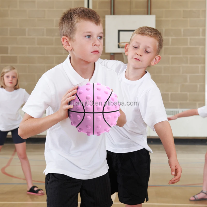 2022 Inflatable 3d Basketball Custom Pop Stress Ball Fidget Toy Squeeze ...