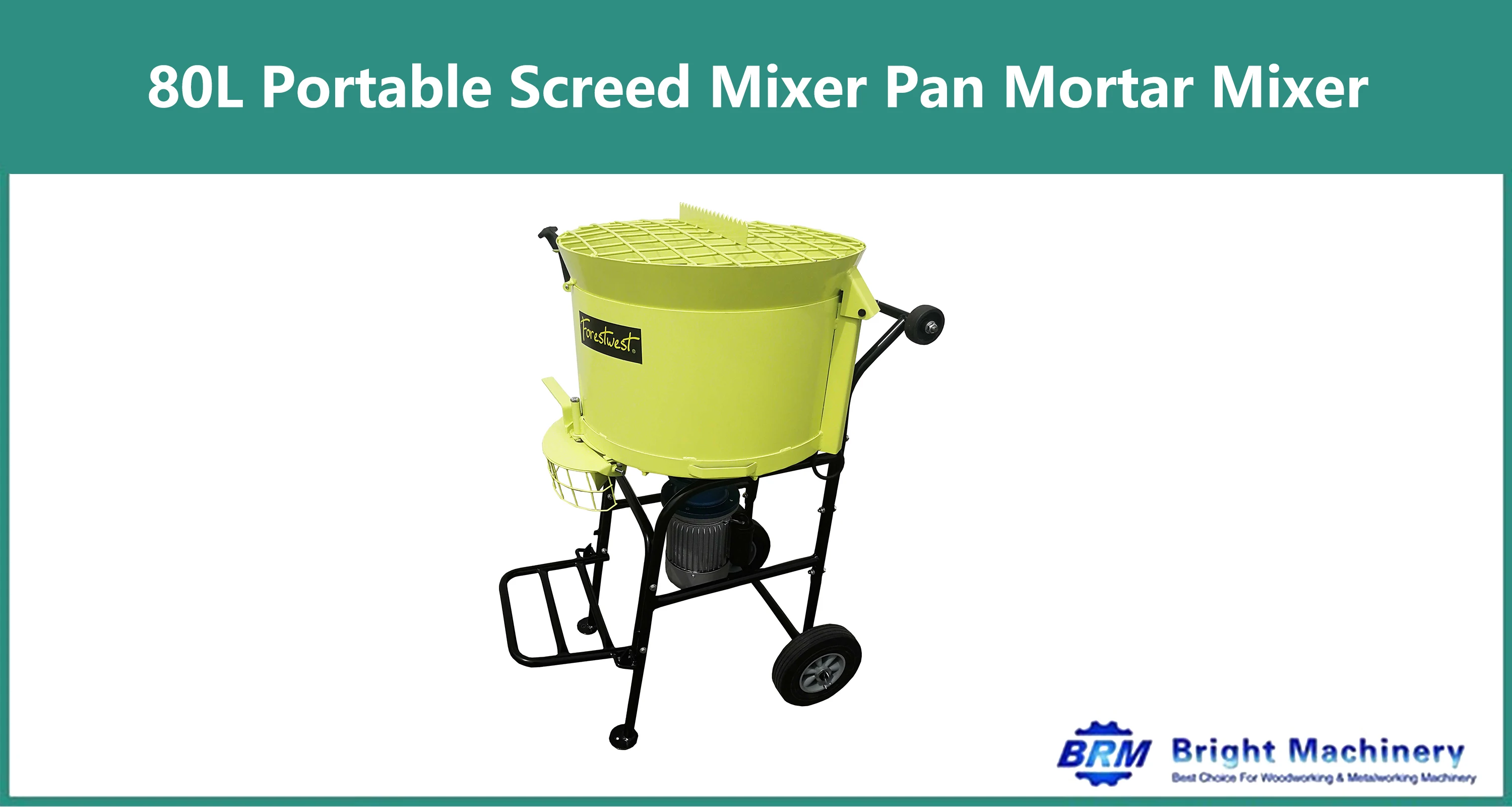 80L Portable Screed Mixer - Efficient Mixing Solutions