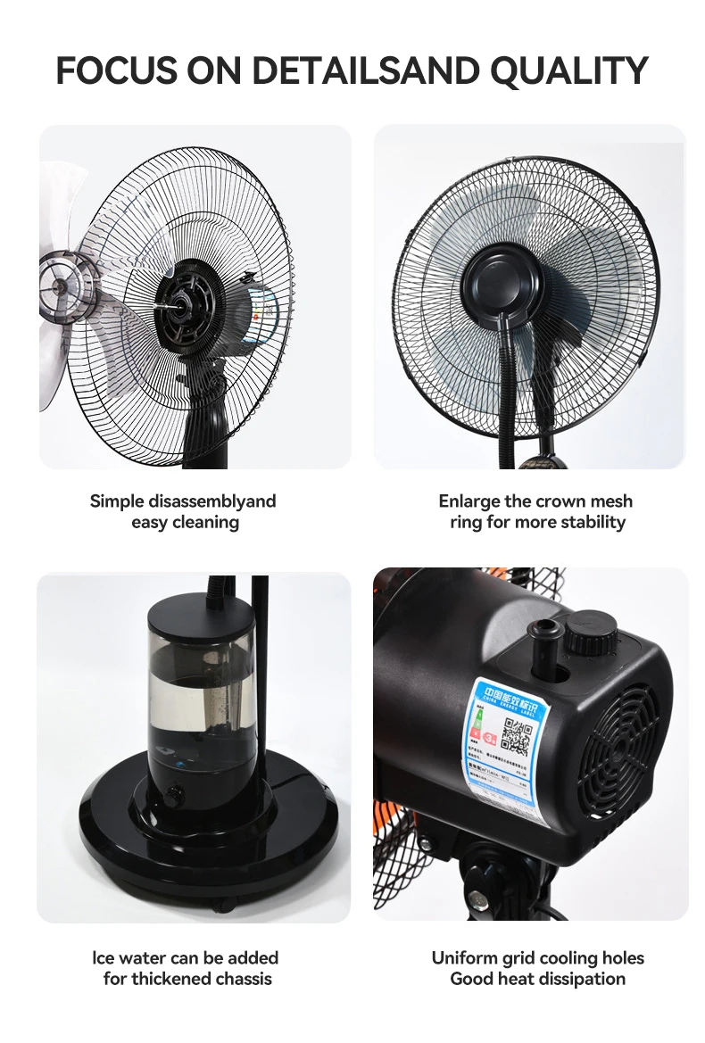 16inch Ac Vaporized Water-cooled Electric Summer Cooling Coolar Cooler ...