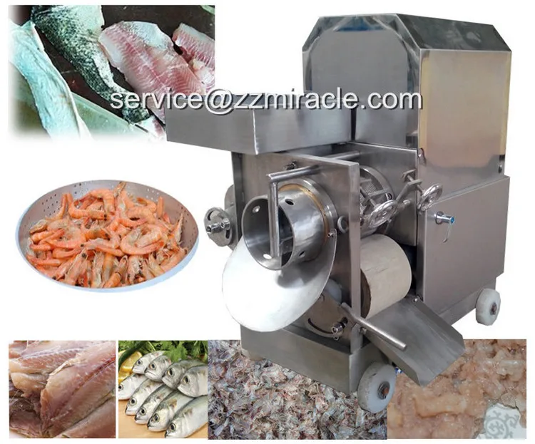 High Efficiency Fish Deboner Machine - Remove Bones Easily