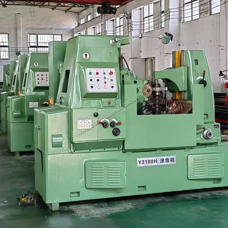 Y3180 Conventional Vertical Gear Hobbing Machine/Sprocket Making ...
