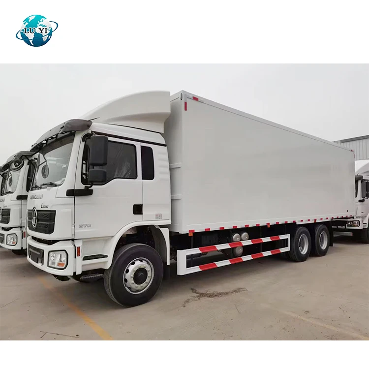 SHACMAN 2023 6x4 Euro 5 240hp L3000 Van Cargo Truck for Sale