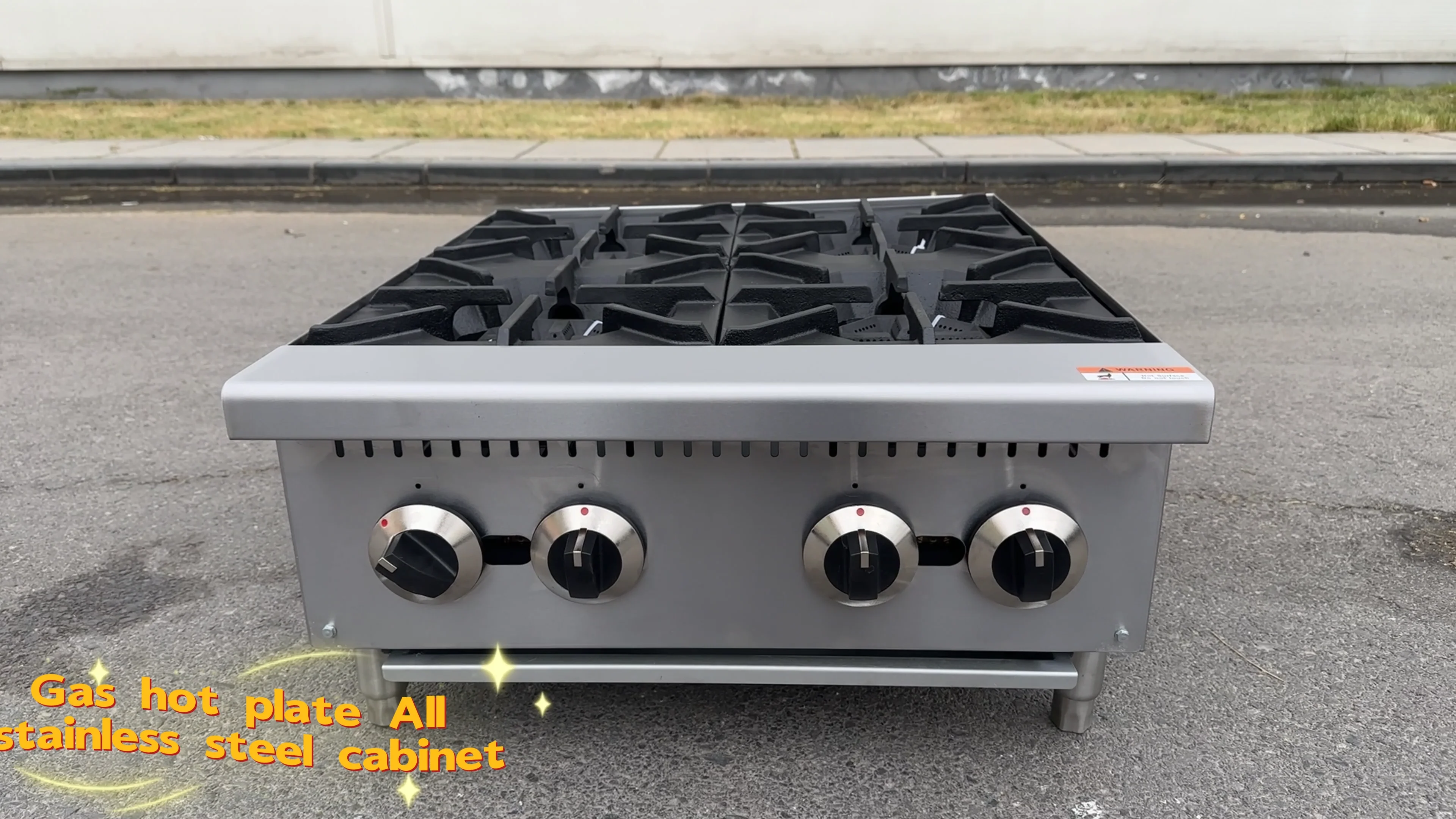 Commercial Ipg Gas Grill Counter Top Flat Griddle Hot Plate Gas Cooker ...