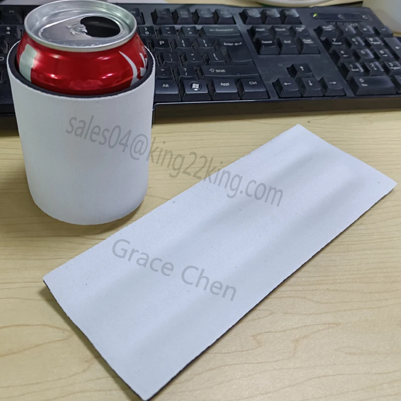 High Quality Snap/slap Can Cooler Customized Blank Neoprene Wrap Can ...
