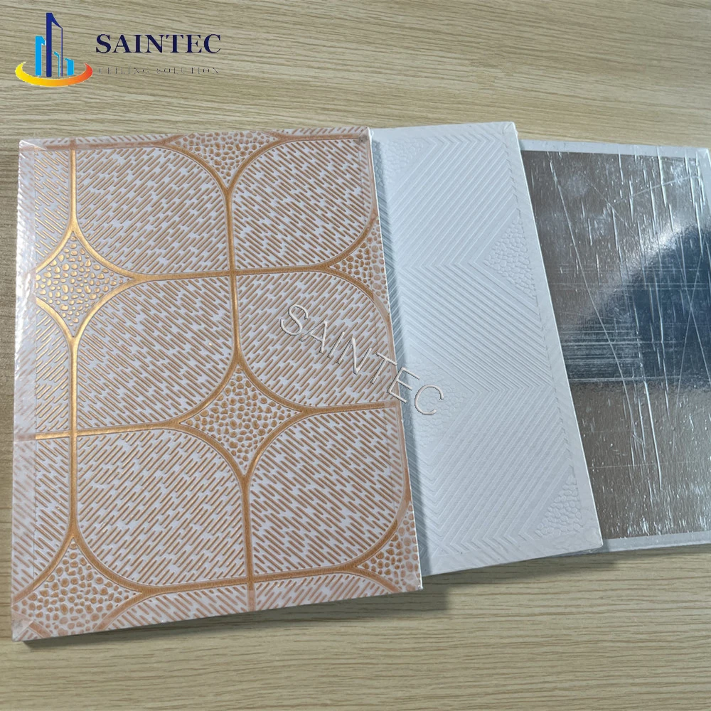 False Pvc Laminated Gypsum Board Designs,Good Quality Pvc Gypsum ...