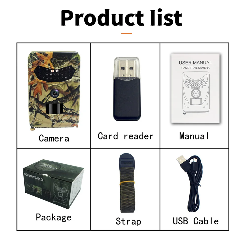 Huntercam Pr100 Hd 20mp 1080p Game Trail Camera 26pcs 940nm Ir Lights ...