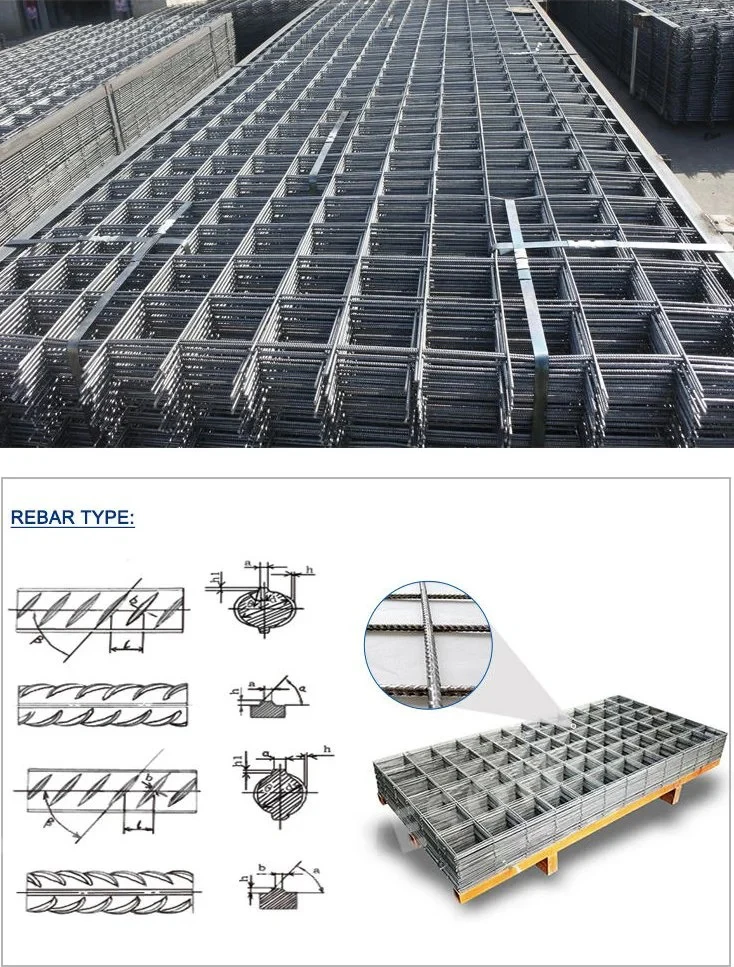 Rebar Building Concrete Reinforcing Mesh Welded Steel Reinforced Mesh ...