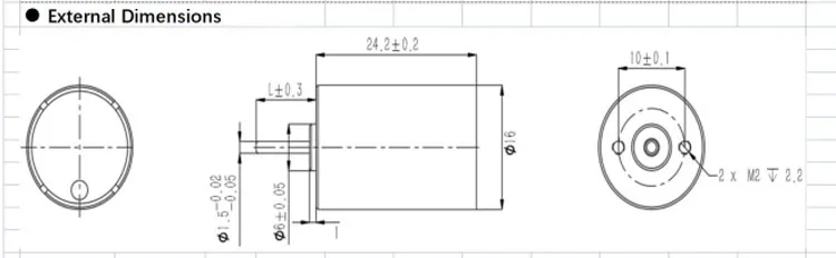 12000rpm BLDC Motor Stator 3V Brushless Motor for Beauty