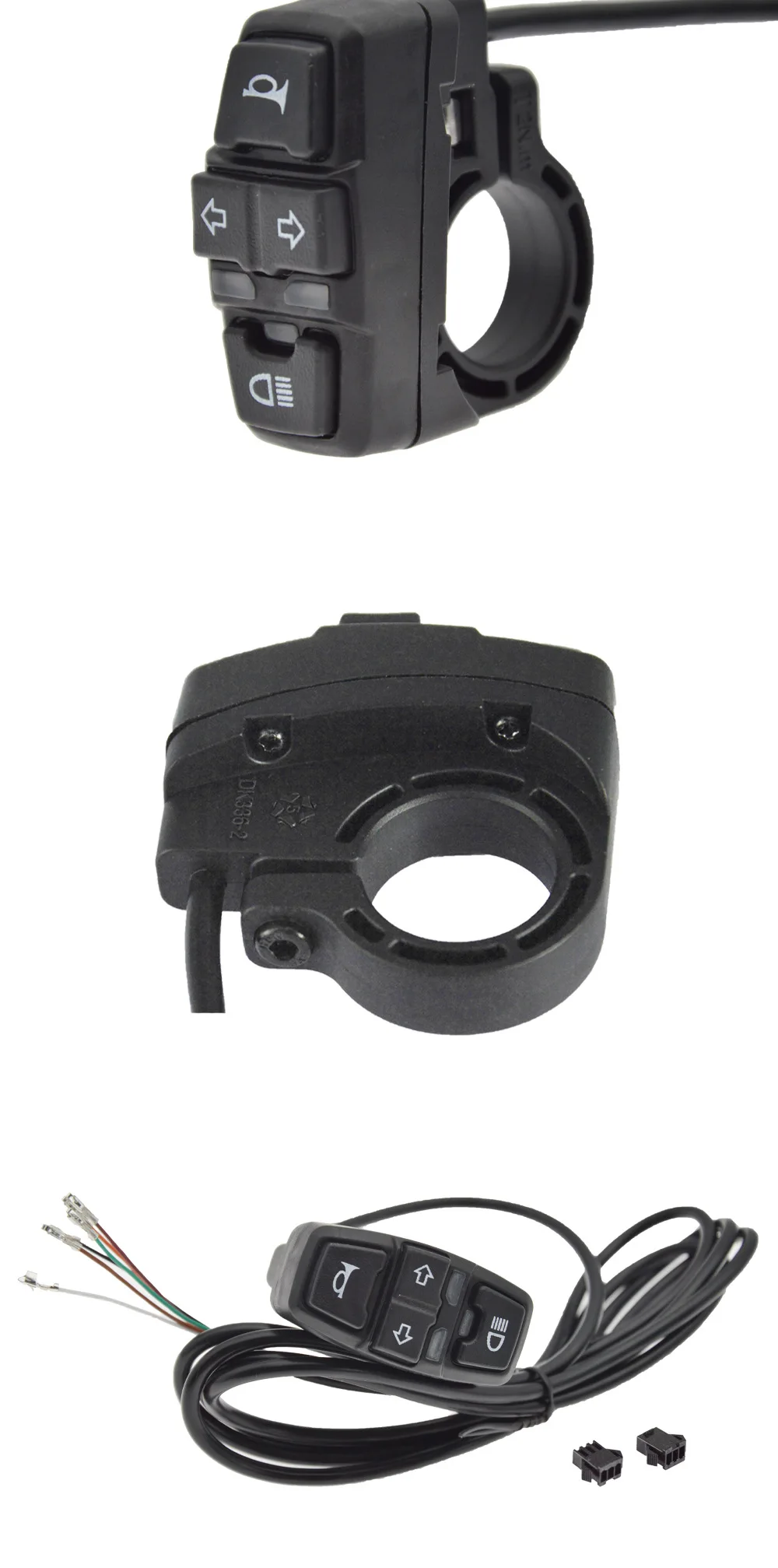 Electric Bicycle Switch - 3-in-1 Control for MTB & E-bikes