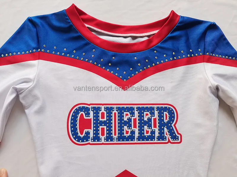 Long Sleeve Black Cheerleaders Pleated Skirt Crop Top Cheerleading ...