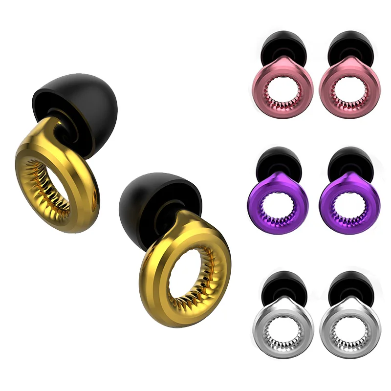 Custom Logo Soundproof Soft Reusable Washable Noise Reducing Sleeping ...