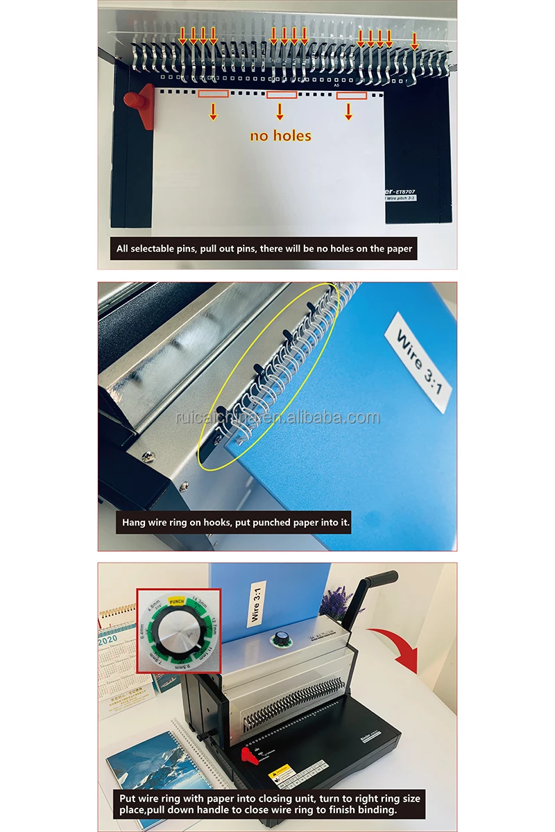 Electric Automatic Note Book Hole Punching & Binding Machine Price