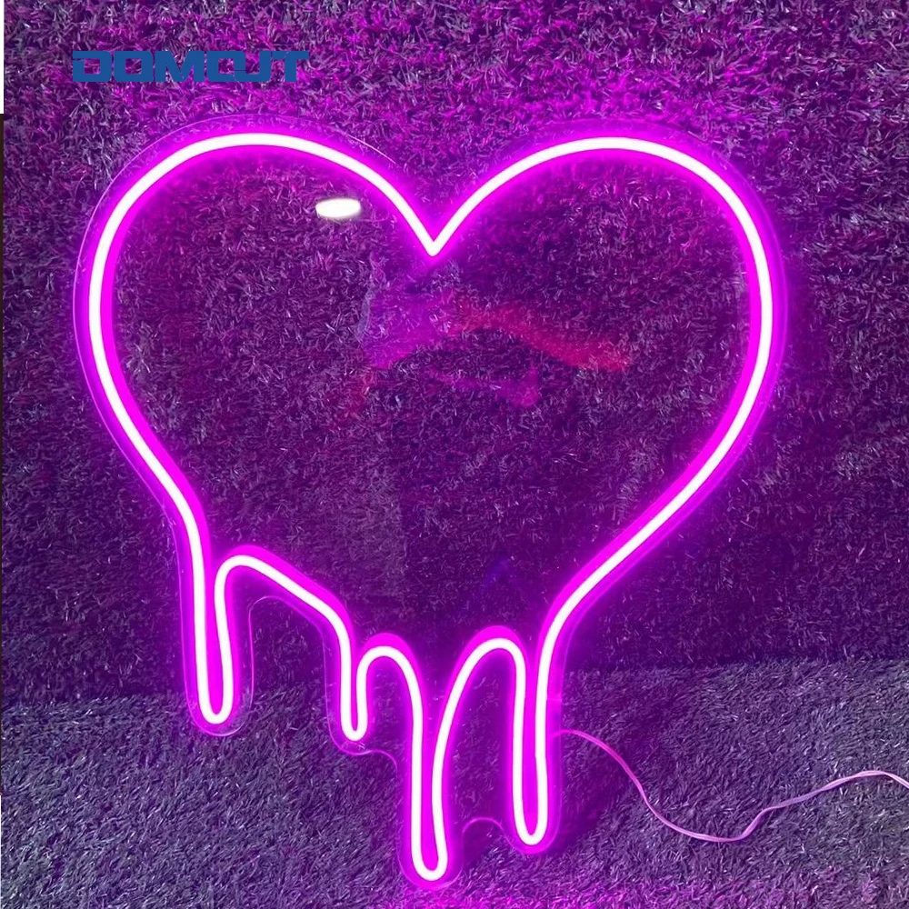 Waterproof Advertising Custom Acrylic Led Neon Signs For Bar And Home ...