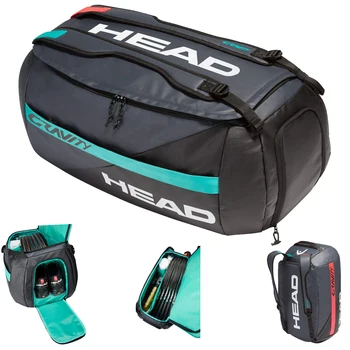 New 6 Racquet Custom Tennis Bag Tennis Racquet Tennis Duffle Bag With ...