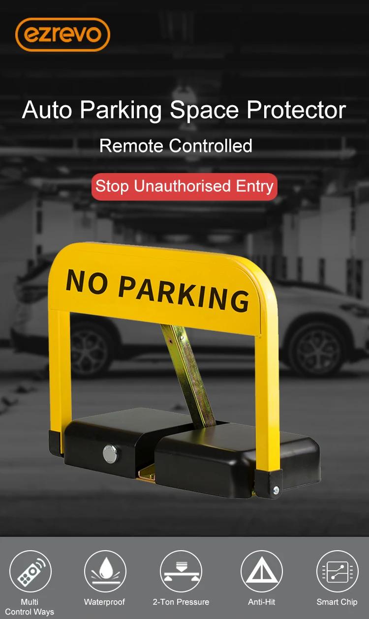Heavy Duty Space Protector Car Park Automatic System Remote Control ...