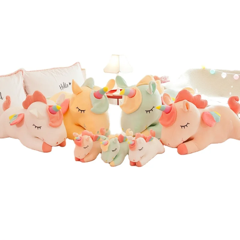 High Quality Plush Soft Toy Unicorn Stuffed Animal Cute Pink Unicorn ...