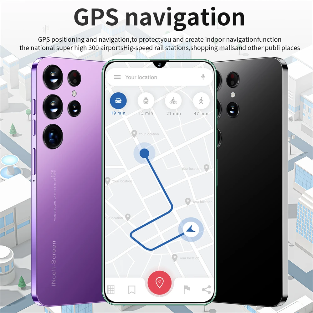 S23 Ultra 8gb+512b Smart Android13 Phone 6800mah Qualcom 5g Dual Sim ...