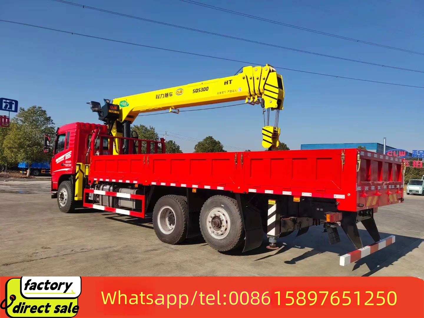10ton Electric Hydraulic Telescopic Boom Mobile Crane Truck Mounted 4x2 ...