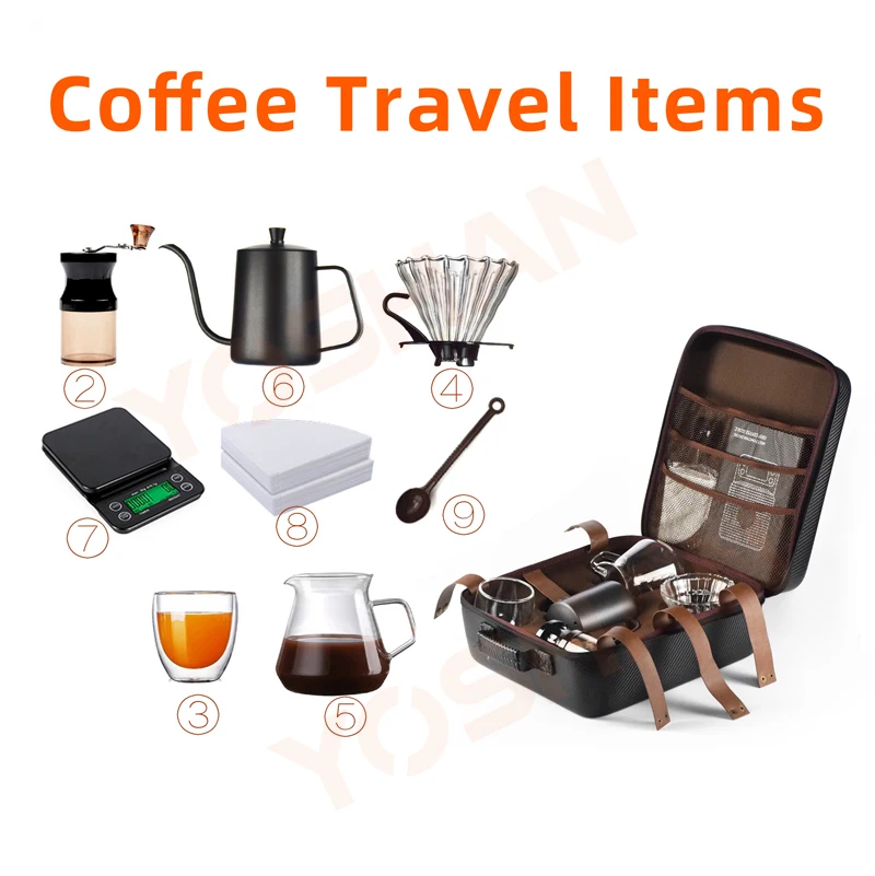 Barista Kit Espresso Supplies Bar Shop Accessories Set Scale Tamper ...