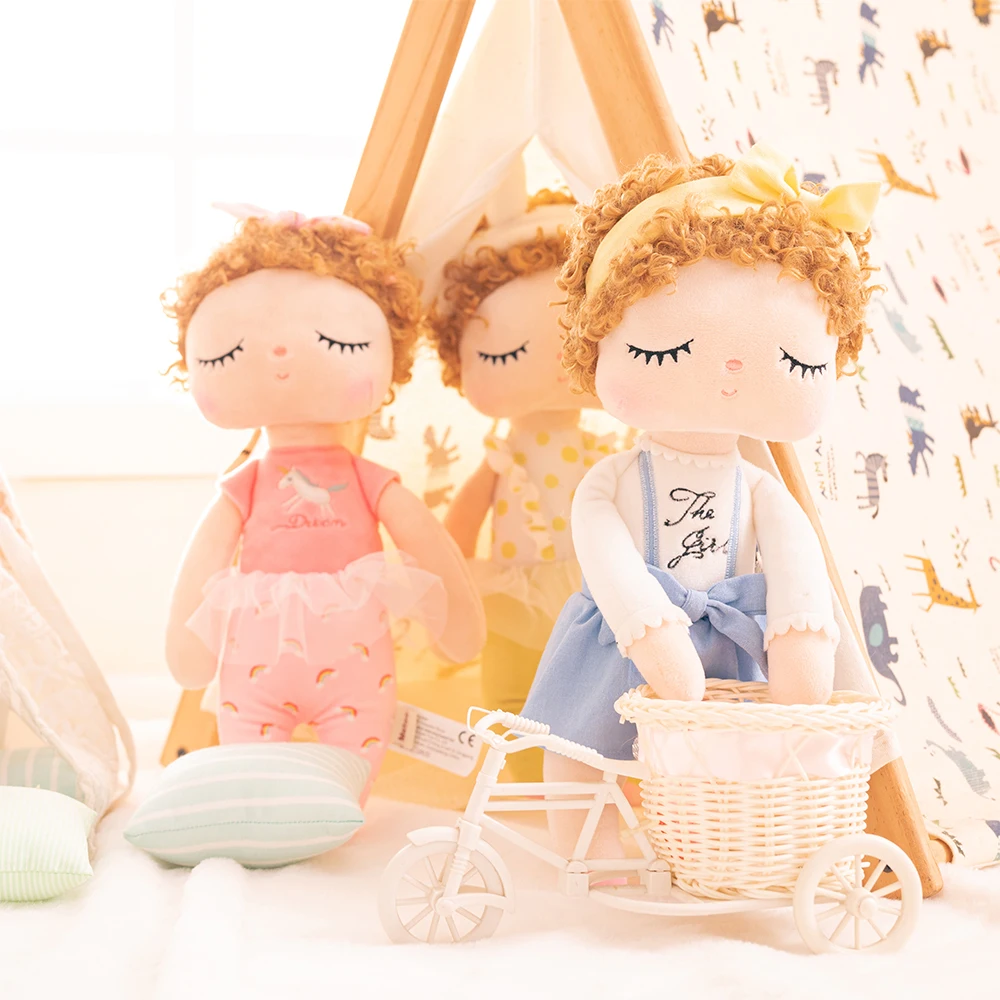 Metoo Design Your Own Doll Curly Hair Plushies Doll Custom Plush ...