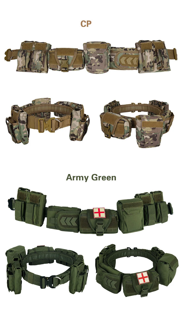 Yakeda Cinturon Tactico Adjustable Molle System Ronin Belt Tactical ...