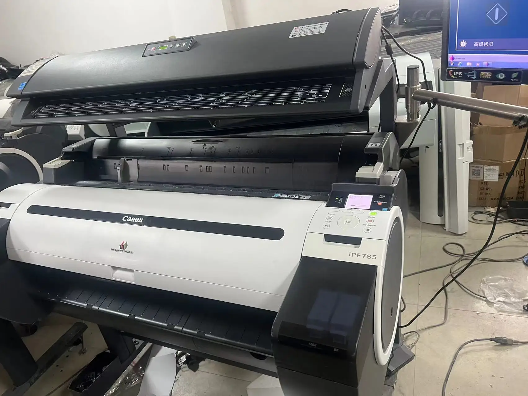 A0 Scanner Good Quality For M40 Used Scanner 1200dpi Colortrac 1160mm ...
