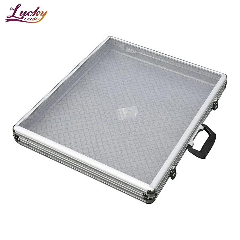 Table Acrylic Display Case Professional Display Case With Aluminum ...