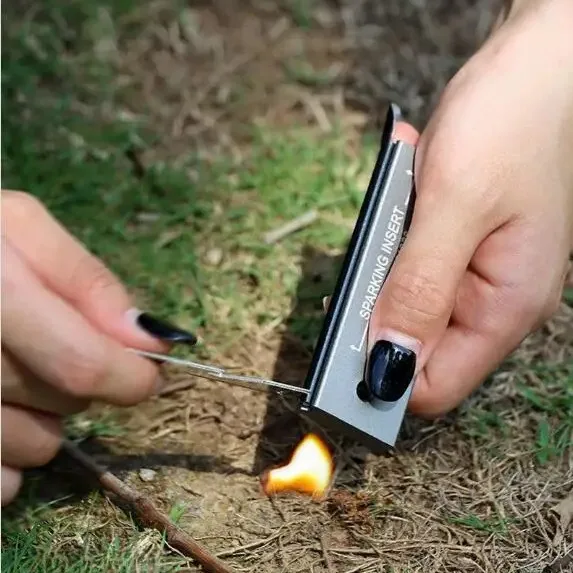 Outdoor Survival Magnesium Fire Starter Waterproof Magnesium Block ...