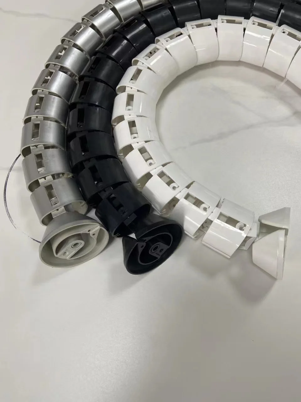 Vertical Under Desk Table Pc Network Cable Tidy Management System For ...