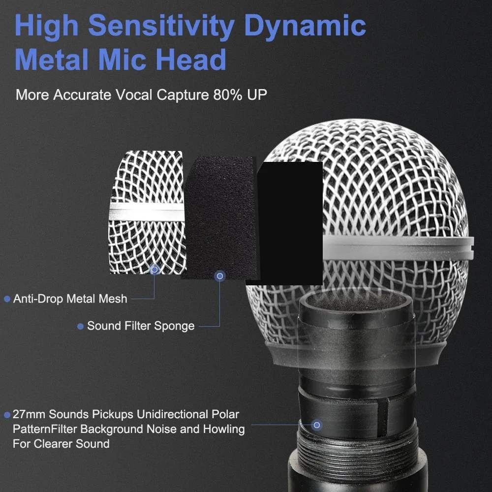 Wireless Lavalier Lapel Microphone - Portable & High Sound
