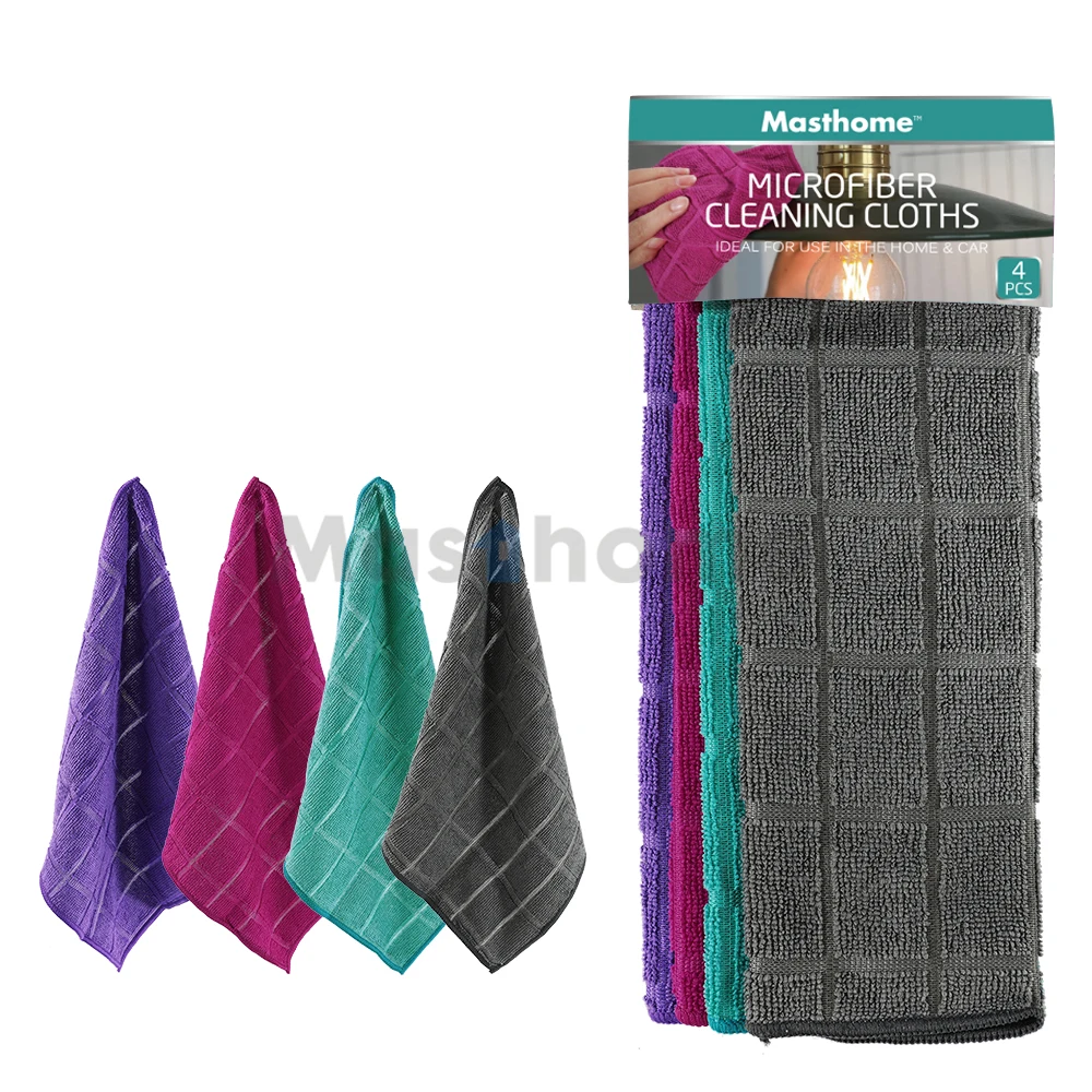 Masthome Microfiber Cleaning Cloth Set - Strong Absorbent