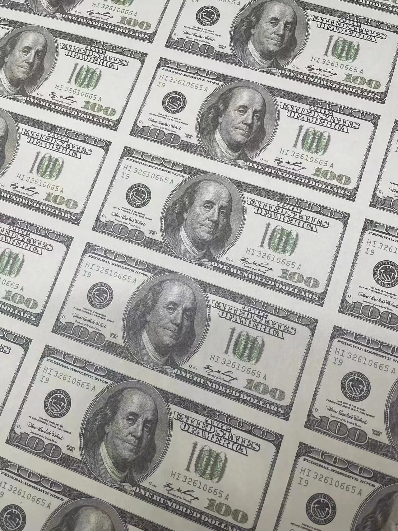 Realistic Prop Money Usa Dollar Teach Currency Counting Math Play Money ...