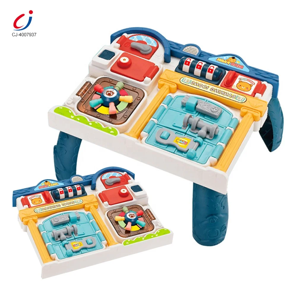 Chengji sensory baby toys table early educational unlocking multi ...