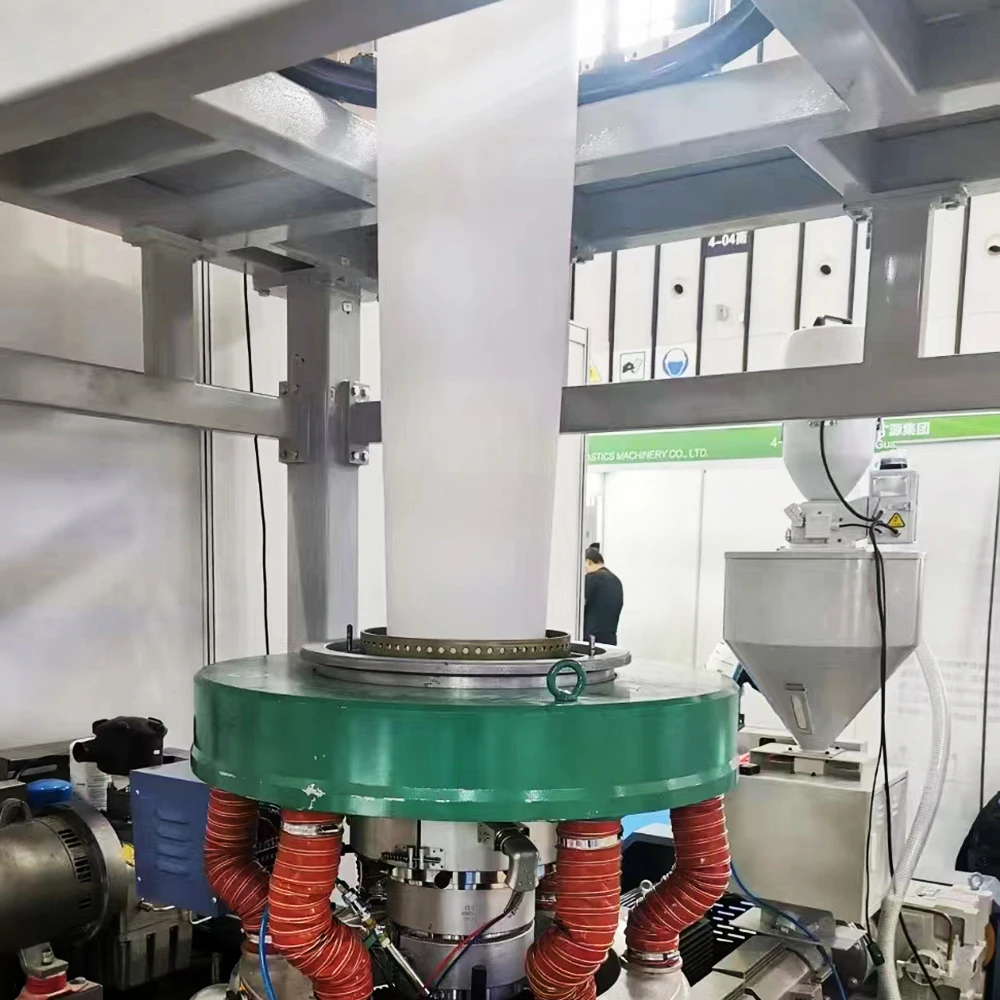 Air Ring High Speed LDPE HDPE PP Automatic Thickness Gauge