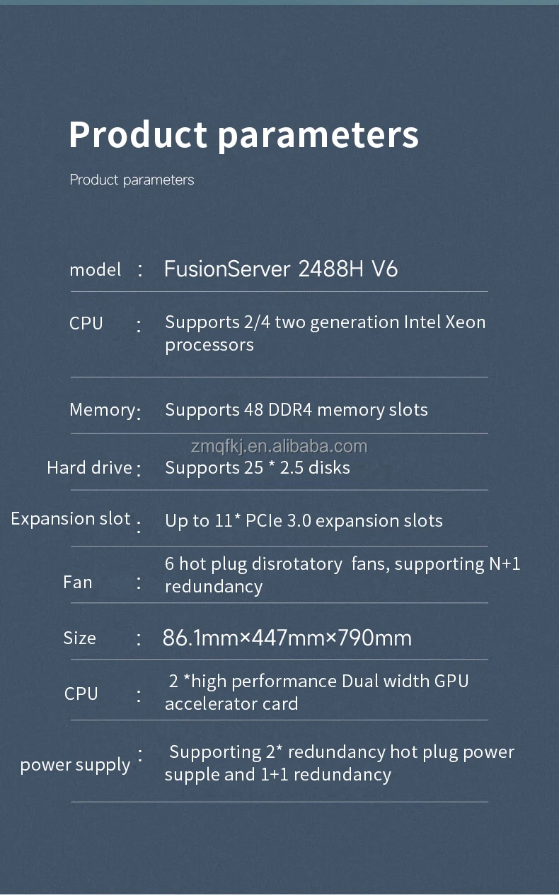 Xfusion 2u Rack Server 2488h V6 Server 25 Disks,2 * Gold Medal 5318h ...