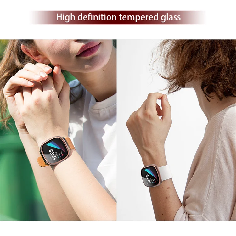Ultra-thin Overall Protective Cover for Fitbit Versa 3 Sense