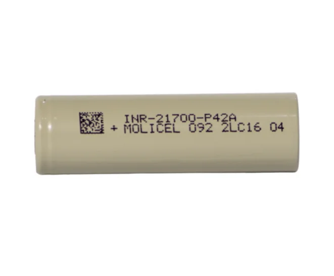 Original 3.6v Molicel Inr21700 P42a 4200mah Max 45a Discharge -40 ...