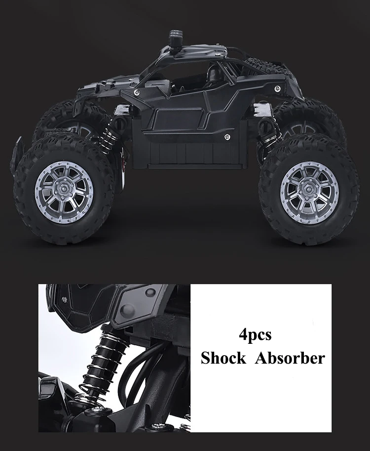 Rock Crawler 2wd Remote Control Car 2.4ghz 4ch Radio Control Car ...