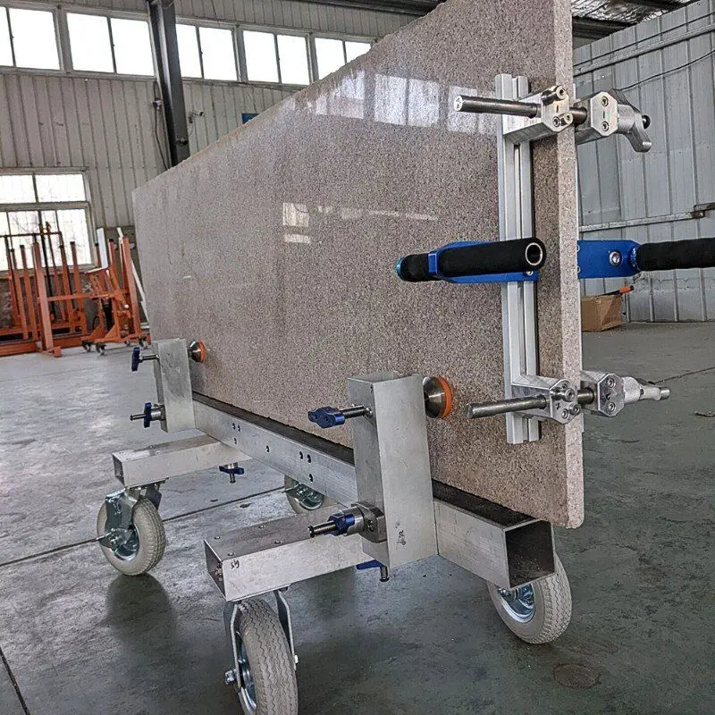 Raizi Heavy Duty Stainless Steel Granite Slab Dolly Cart - OEM