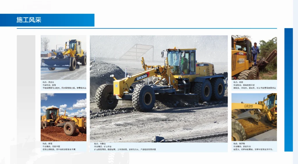 14t Road Construction Motor Grader Euro Iii 180hp Motor Grader For Sale ...