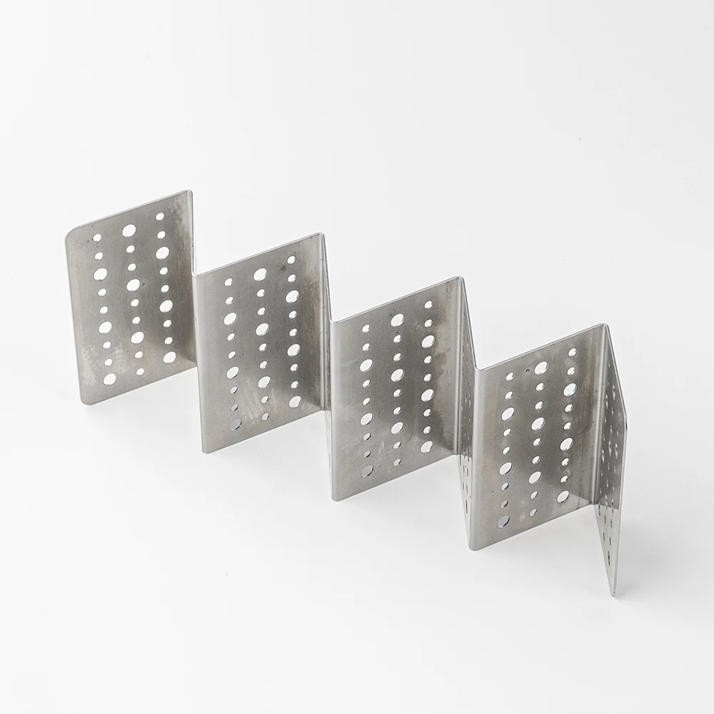 Stainless Steel Kitchen Round Hole Rack Mexican Hot Sauce Pancake Food ...