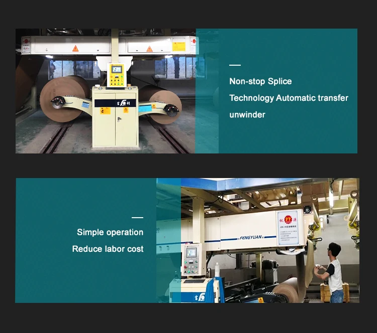 Automatic Energy Saving Paper Cardboard Splicer Machine For High Speed ...