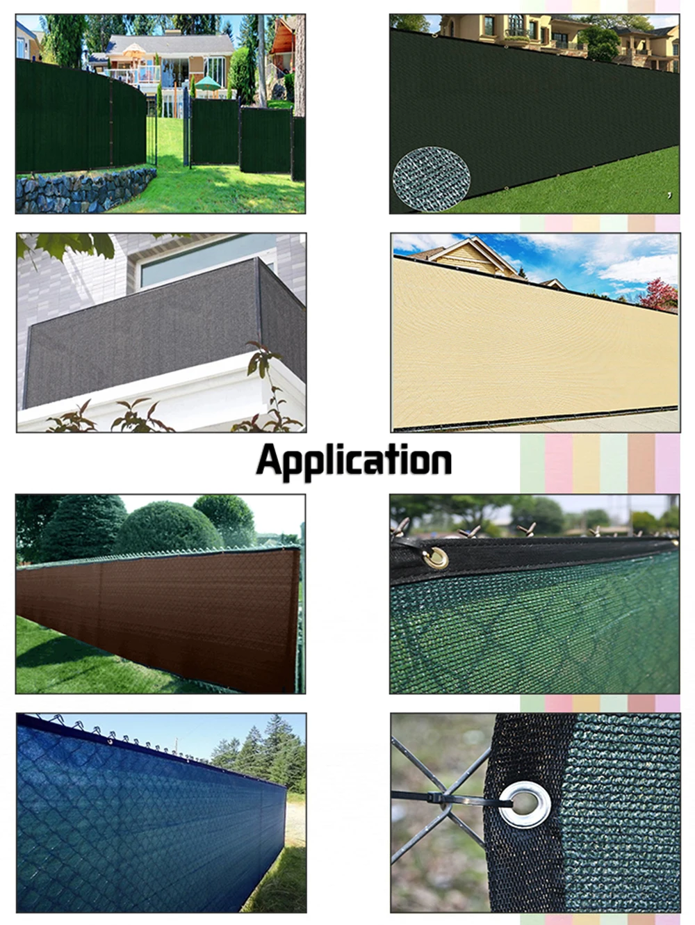 Plastic Privacy Screen Fence Decorative Garden Fences - Buy Plastic ...