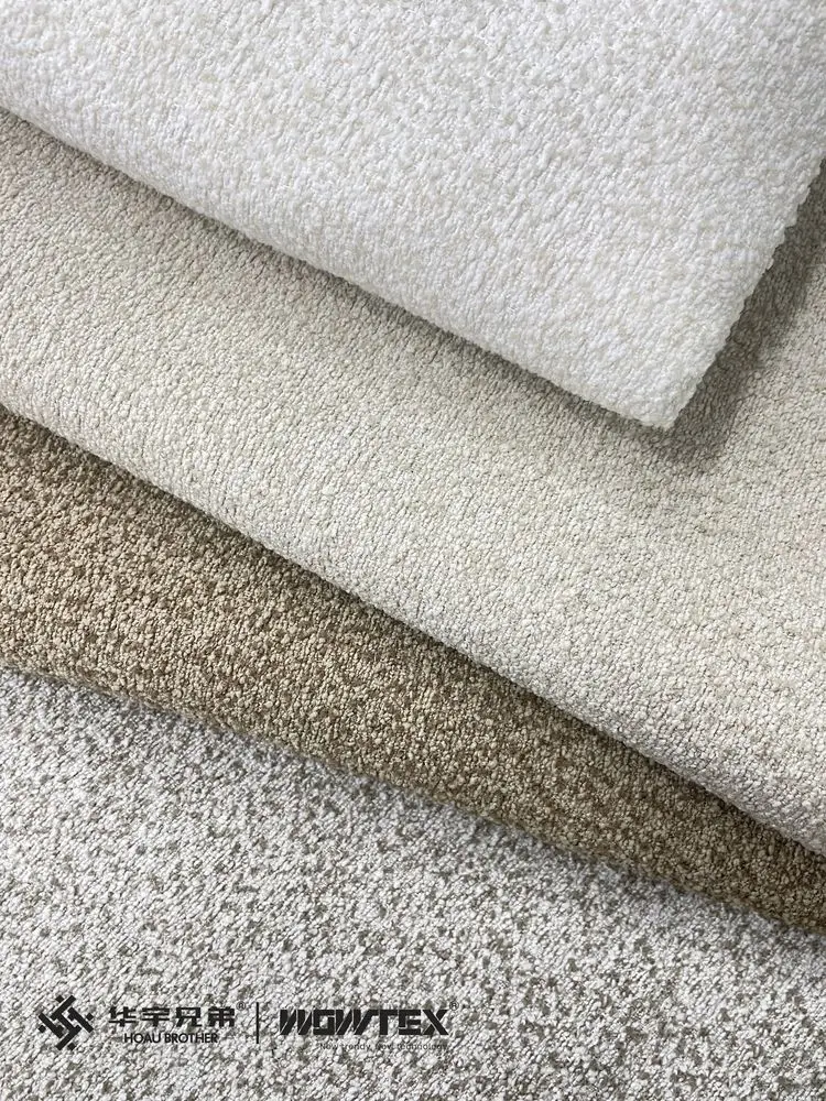 Pink Boucle Fabric Faux Sheep Sharling Upholstery Fabric For Couch ...