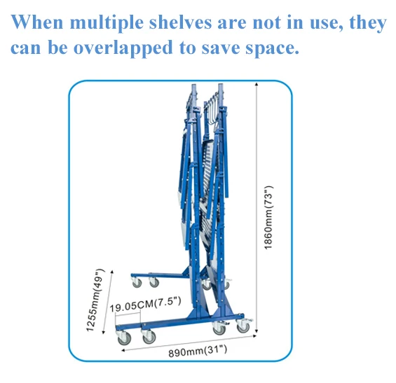 Professional Body Shop Auto Repair Tool Trolley - Durable & Versatile